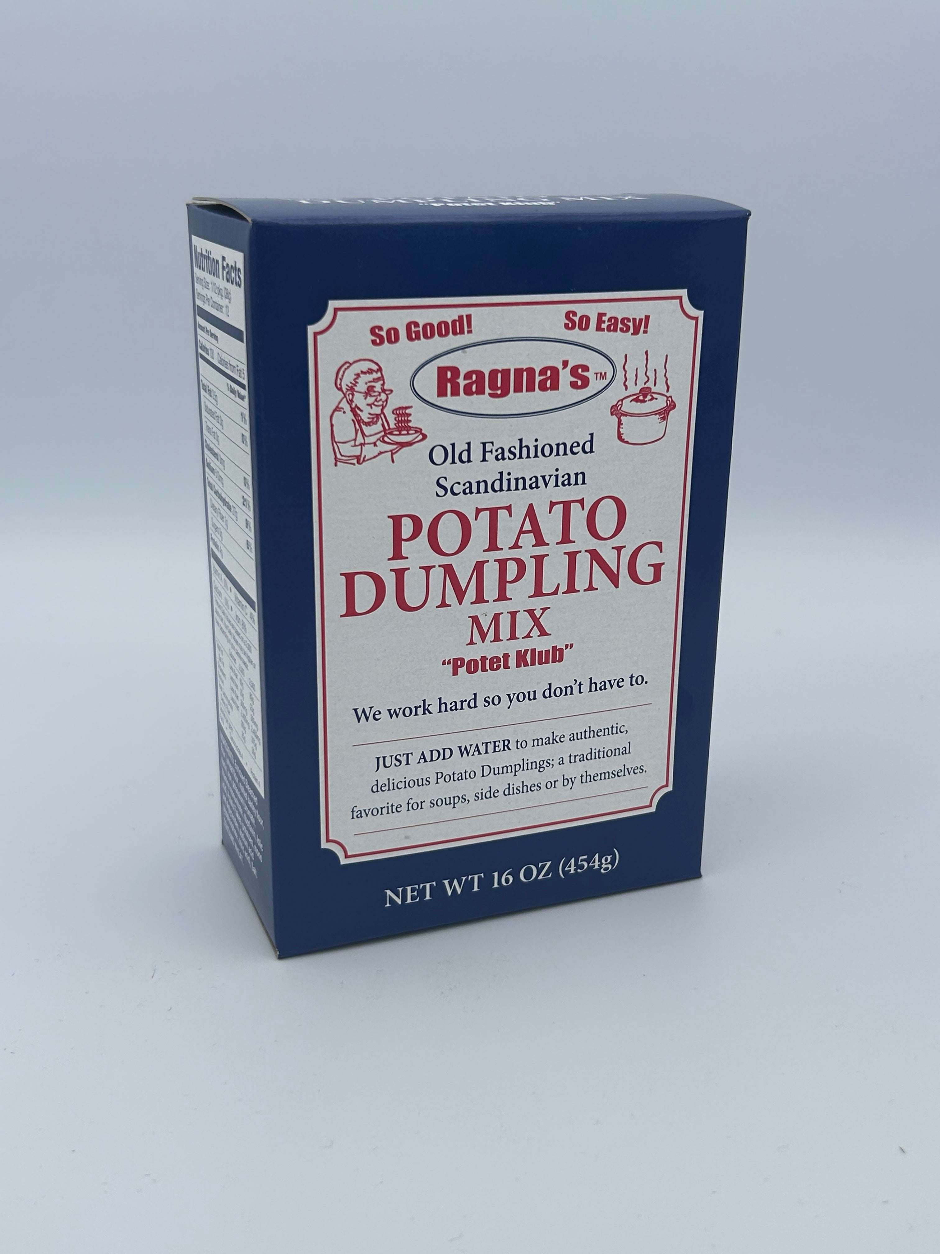 Ragna’s Old Fashioned Scandinavian Potato Dumpling Mix | Minnesota Sisters